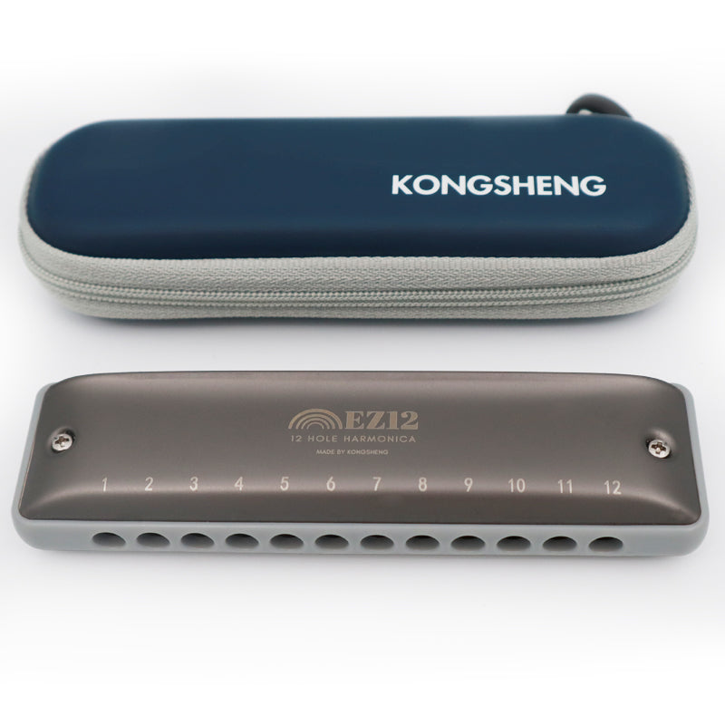 KONGSHENG EZ-12 12-Hole Diatonic Harmonica – KONGSHENG-HARMONICA